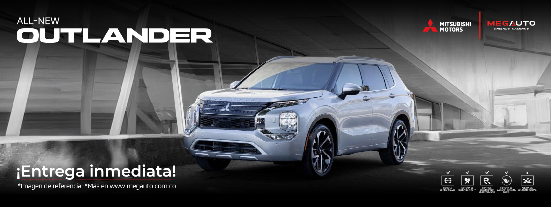 Mitsubishi New Outlander - Características - Megauto